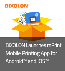 BIXOLON Launches mPrint Mobile Printing App for Android™ and iOS™
